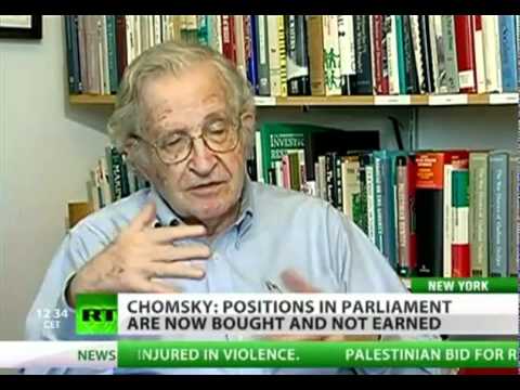 [VIDEO] NOAM CHOMSKY ON THE OCCUPY WALL STREET PROTESTS “THE DEMOCRATIC ...