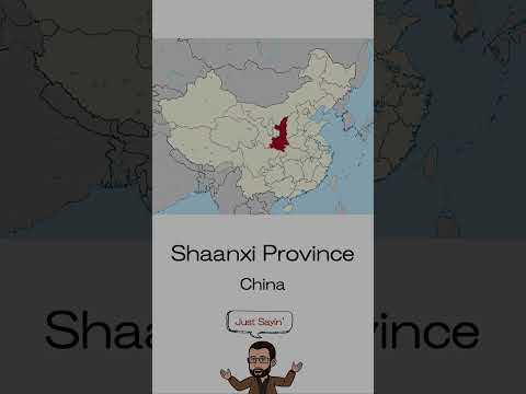 Shaanxi Province, China | How to Say In American English | Just Sayin' Historian's Eye MCMP | 02181