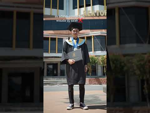 Tips Foto Wisuda Yang Benar #shorts