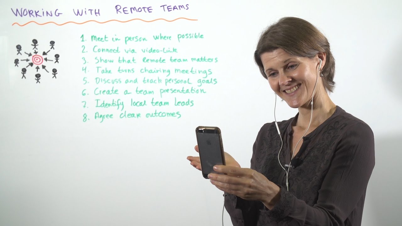 8 tips for Working with Remote Teams - Leadership Training