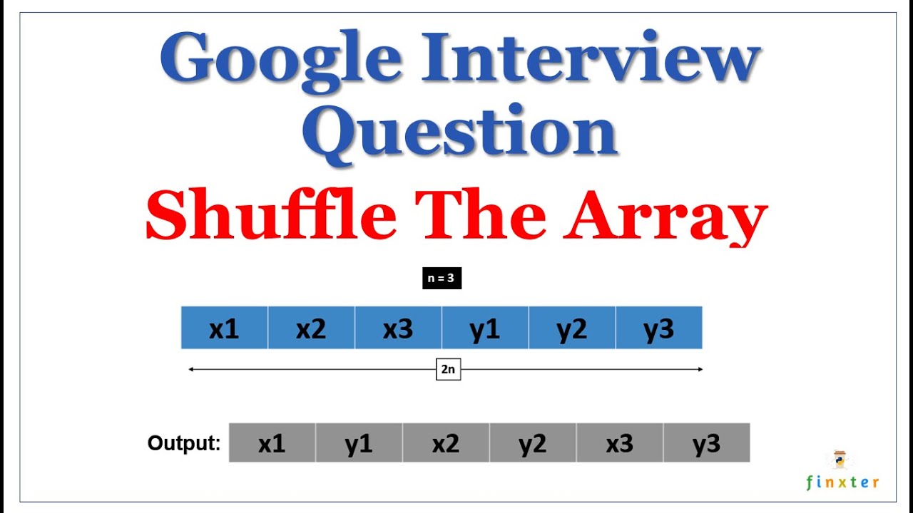 [Google Interview] Shuffle the Array