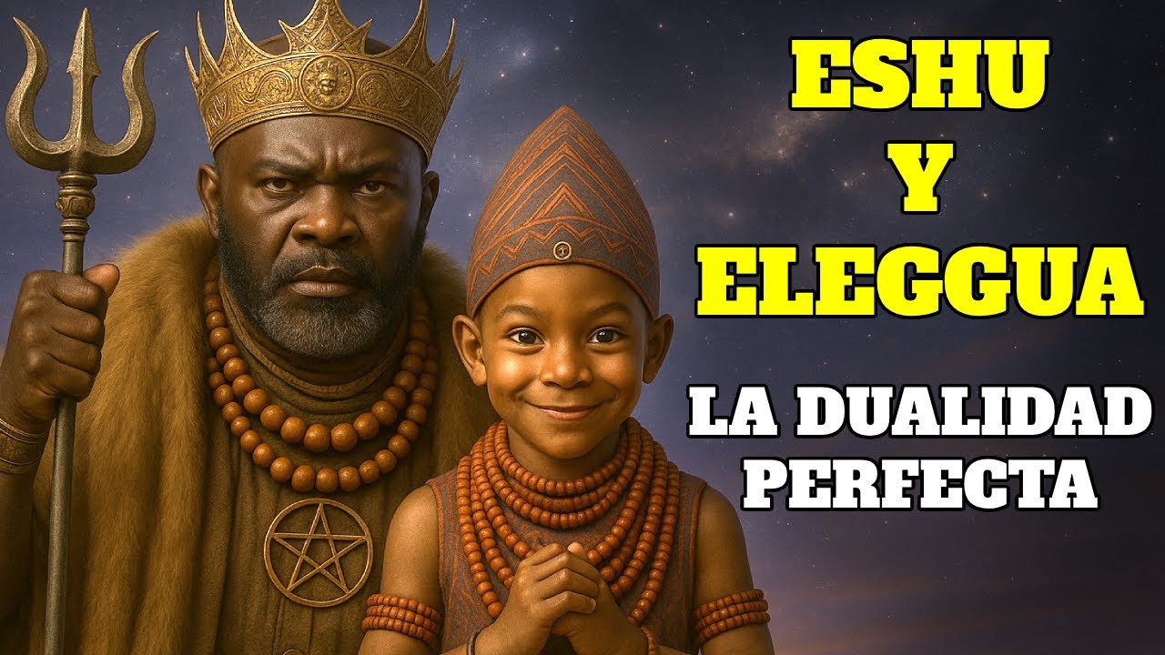 🔴⚫ ESHU y ELEGGUÁ: La Dualidad que Rige Tu Destino