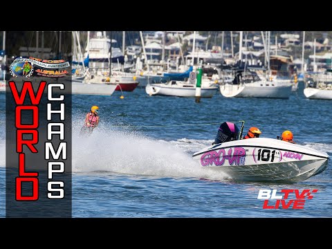 2023 IWWF World Water Ski Racing Championships - Gosford Day 1 LIVE
