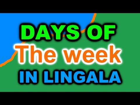 Days of the week in Lingala | Lesson 27 | Lingala Institute - Learn Lingala