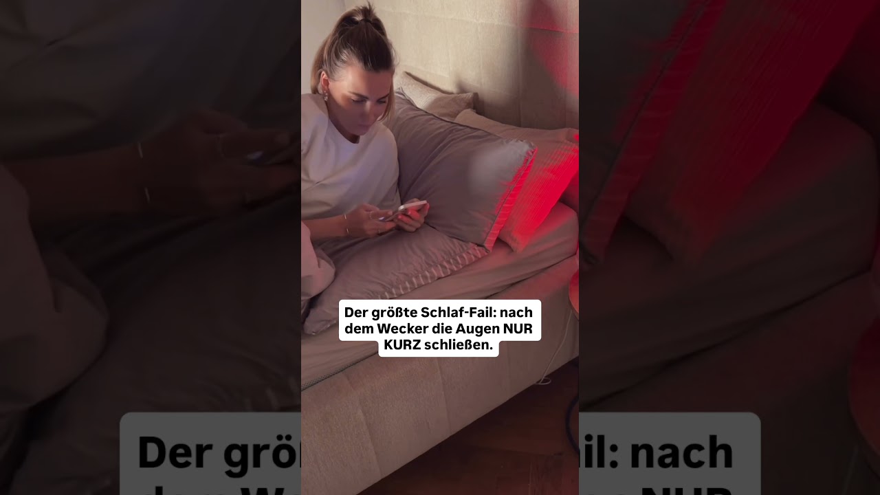 Der größte Schlaf-Fail ever