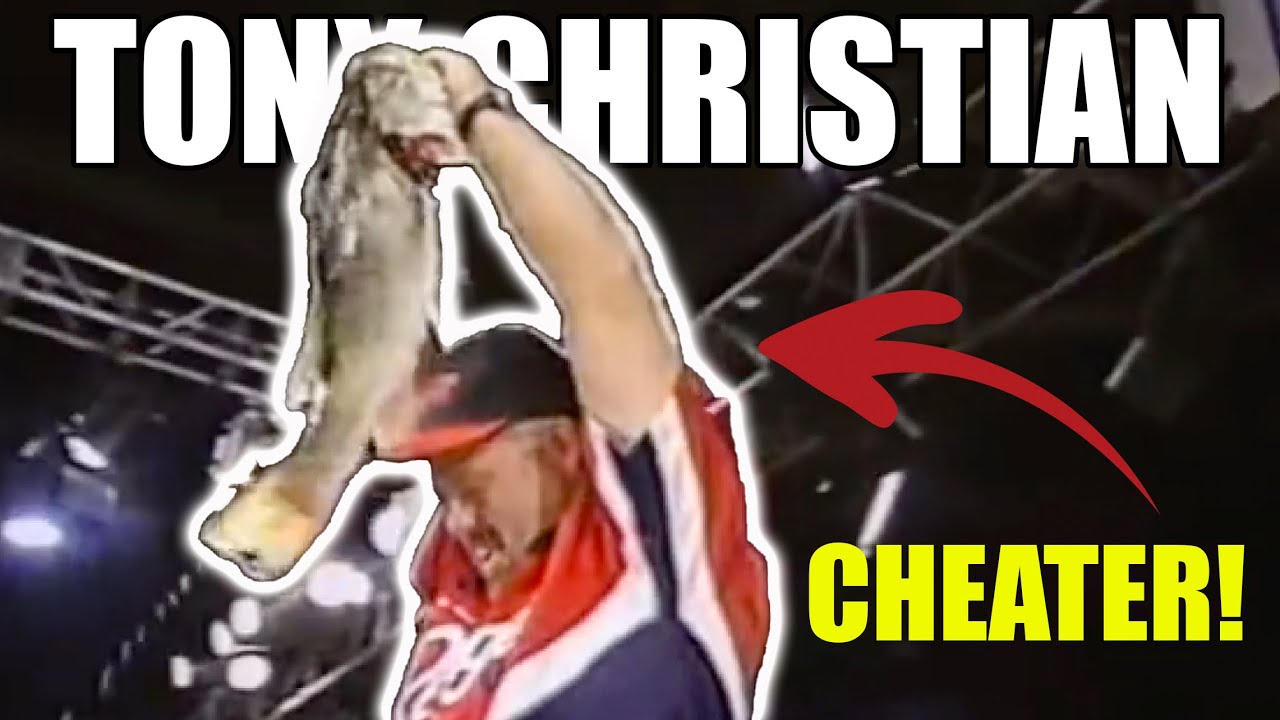 TONY CHRISTIAN!! The Most INFAMOUS BASS FISHING CHEATER OF ALL TIME......