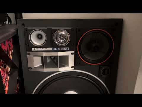 Kenwood KL-999X vintage 5-Way Floor Standing Speaker System | Reverb