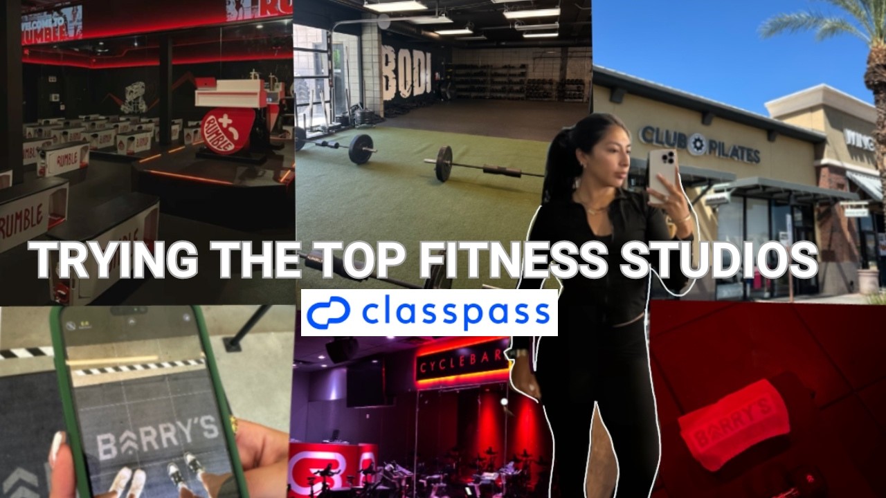 is ClassPass worth it and affordable? trying the TOP workout classes & more! *honest review*
