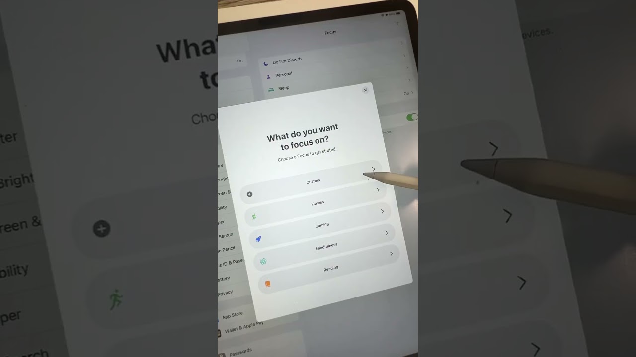 How to set up and use focus mode | iPad Tips
