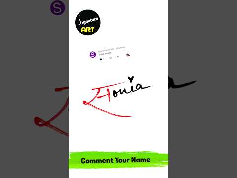 Sonia Name Signature Style | Sonia Unique Signature | S Letter Style #signature #art