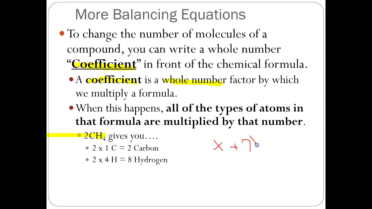 Chemical Reactions Lecture - Physical Science with Mr. Webster