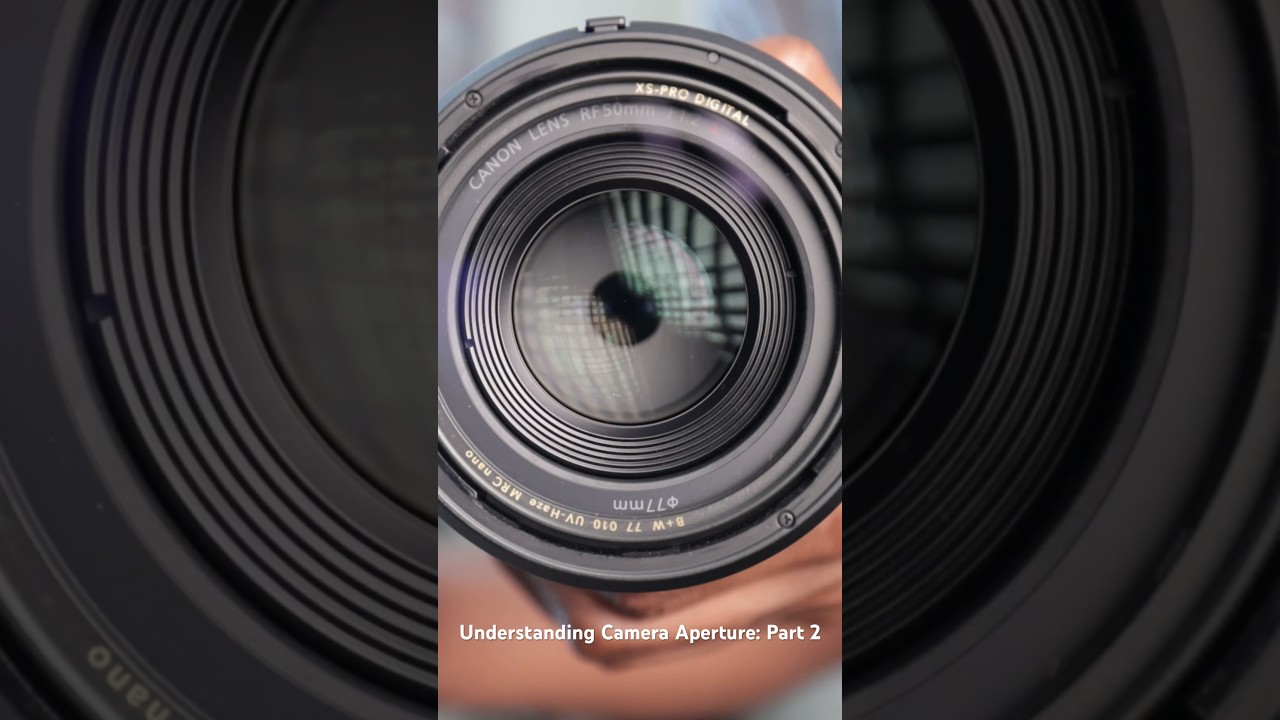 Part 2: Now, let’s discuss the practical applications of aperture. #camerabasics #cameraaperture