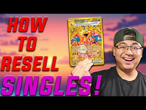 How To Resell Pokemon Card Singles for PROFIT