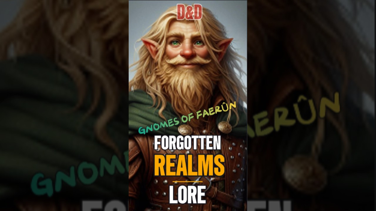 Forgotten Realms Lore: Gnomes of Faerûn (D&D)!