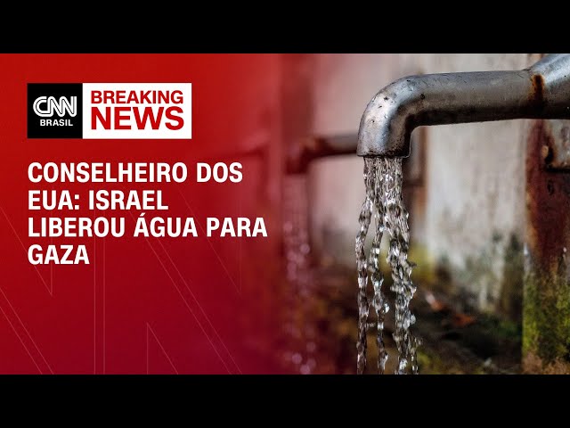 Israel diz que voltou a fornecer água para o sul de Gaza; autoridades ...