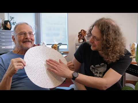 Computer scientists/artists combine paper folding and hot glass - preview from SCIENCE episode