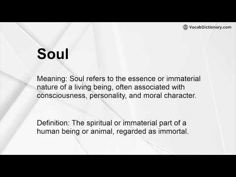 Soul Meaning