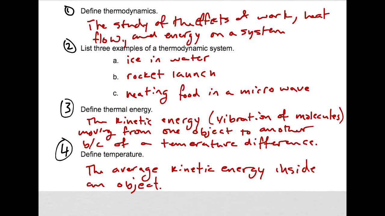 1.3.3 Thermo Worksheet 1