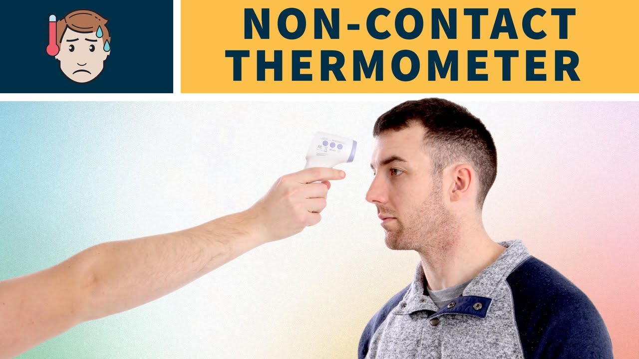 Fast, Easy, Convenient Temperature Checking With The Non-Contact Infrared Thermometer