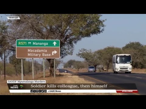 Soldier kills colleague, then himself at the Macadamia Military Base