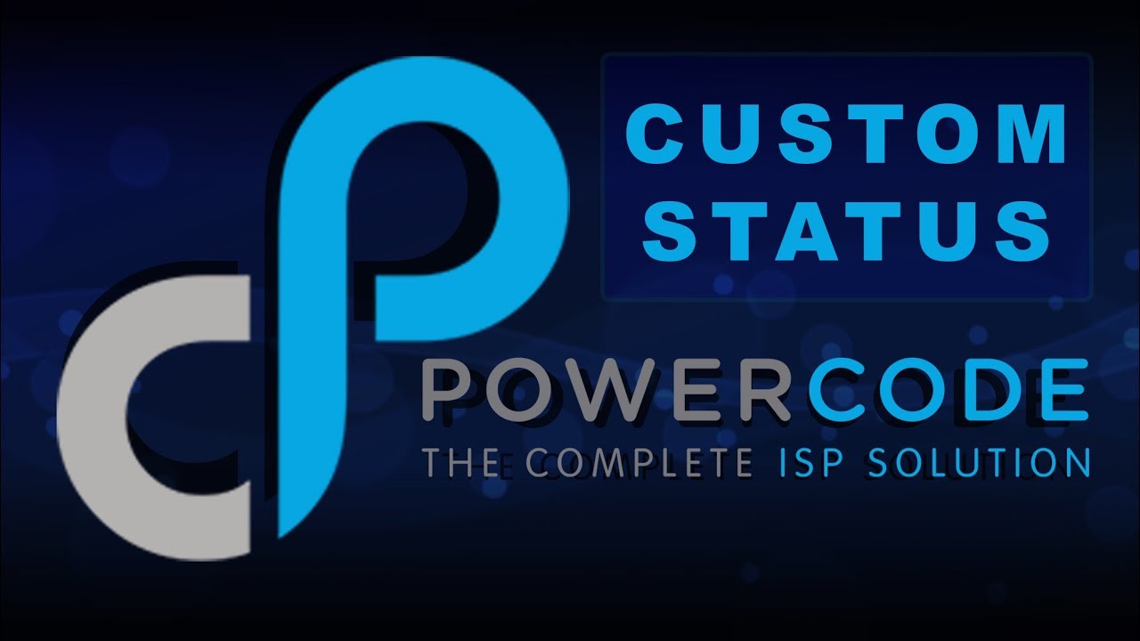 POWERCODE: Custom Status
