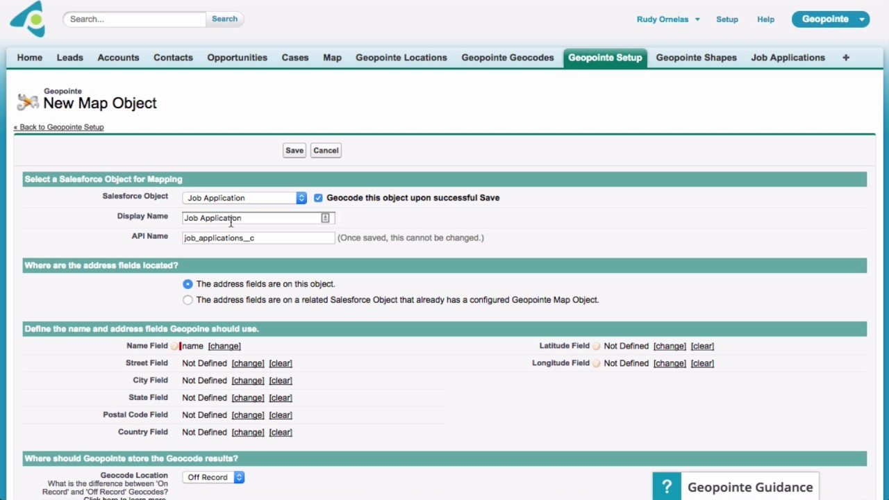Custom Map Object Setup