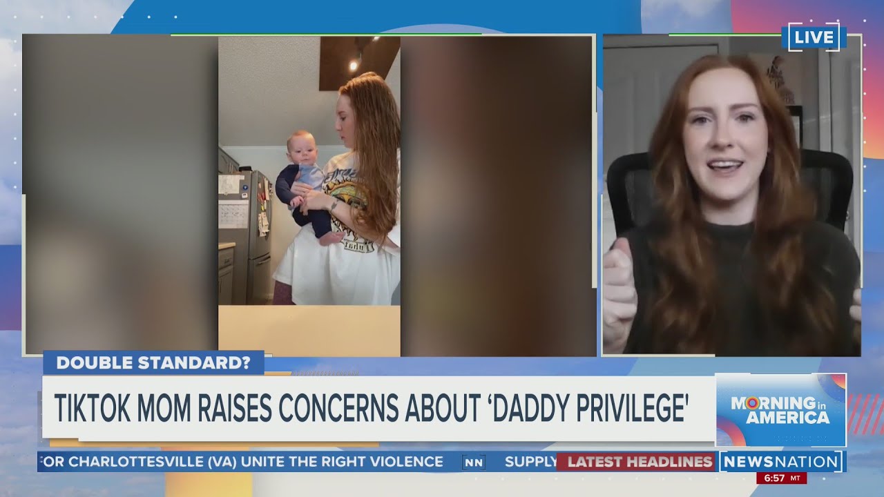 TikTok mom raises concerns about 'daddy privilege' | Morning in America