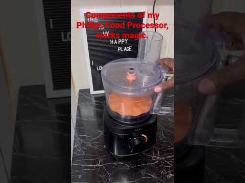 COMPONENTS OF A PHILIPS FOOD PROCESSOR