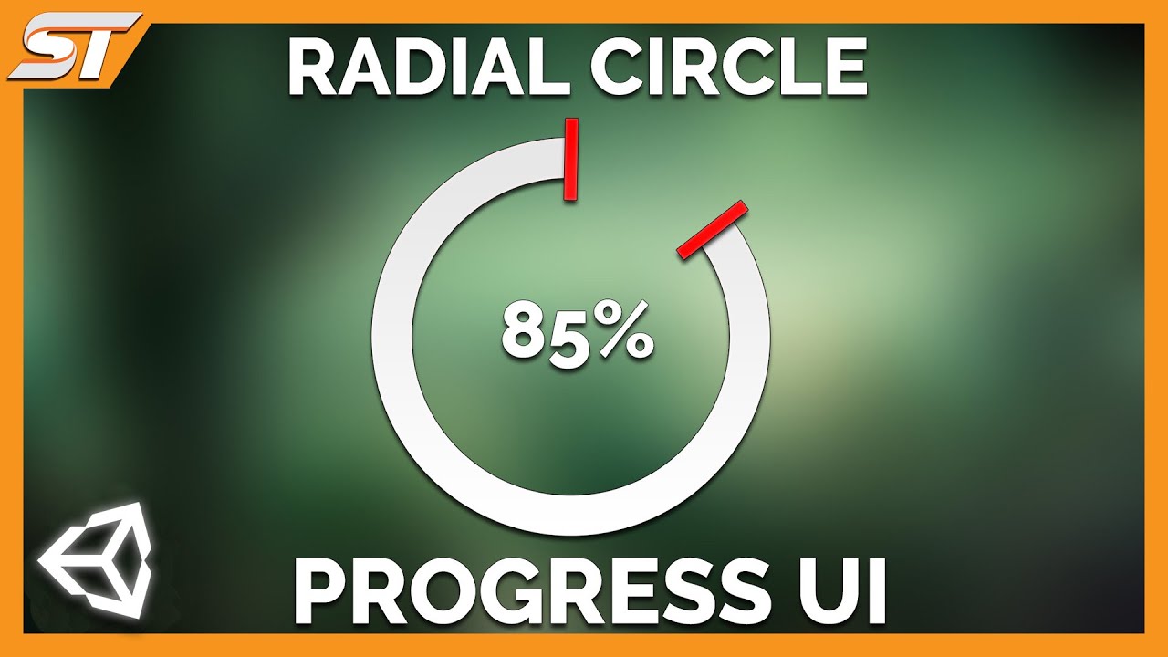 Creating a RADIAL PROGRESS BAR | Unity UI Tutorial