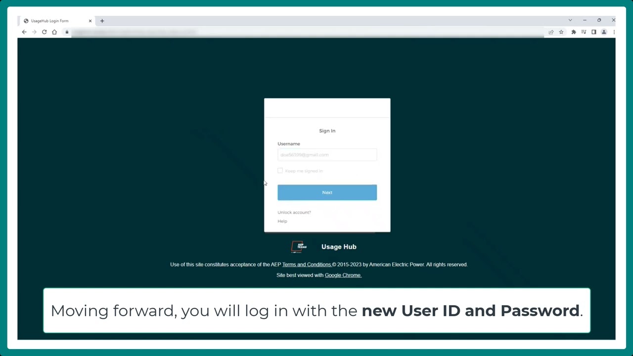 Usage Hub Multi Factor Authentication