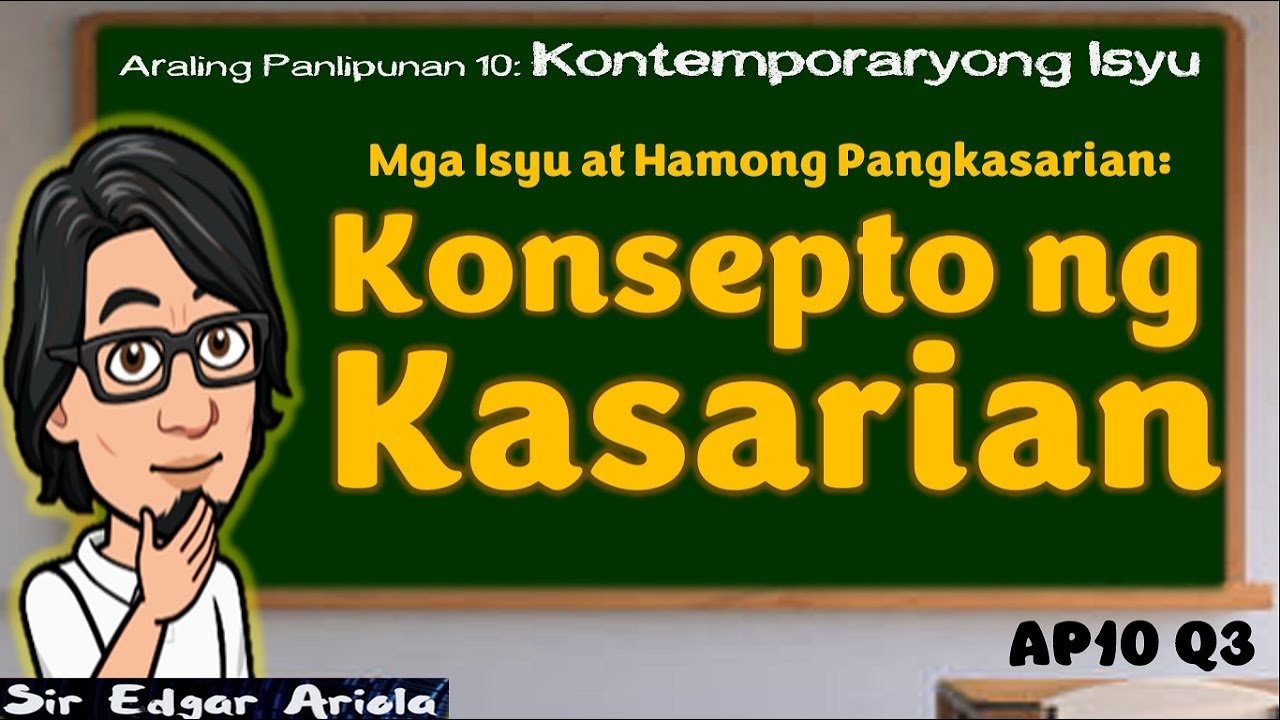 Konsepto ng Kasarian  #AP10 #Q3