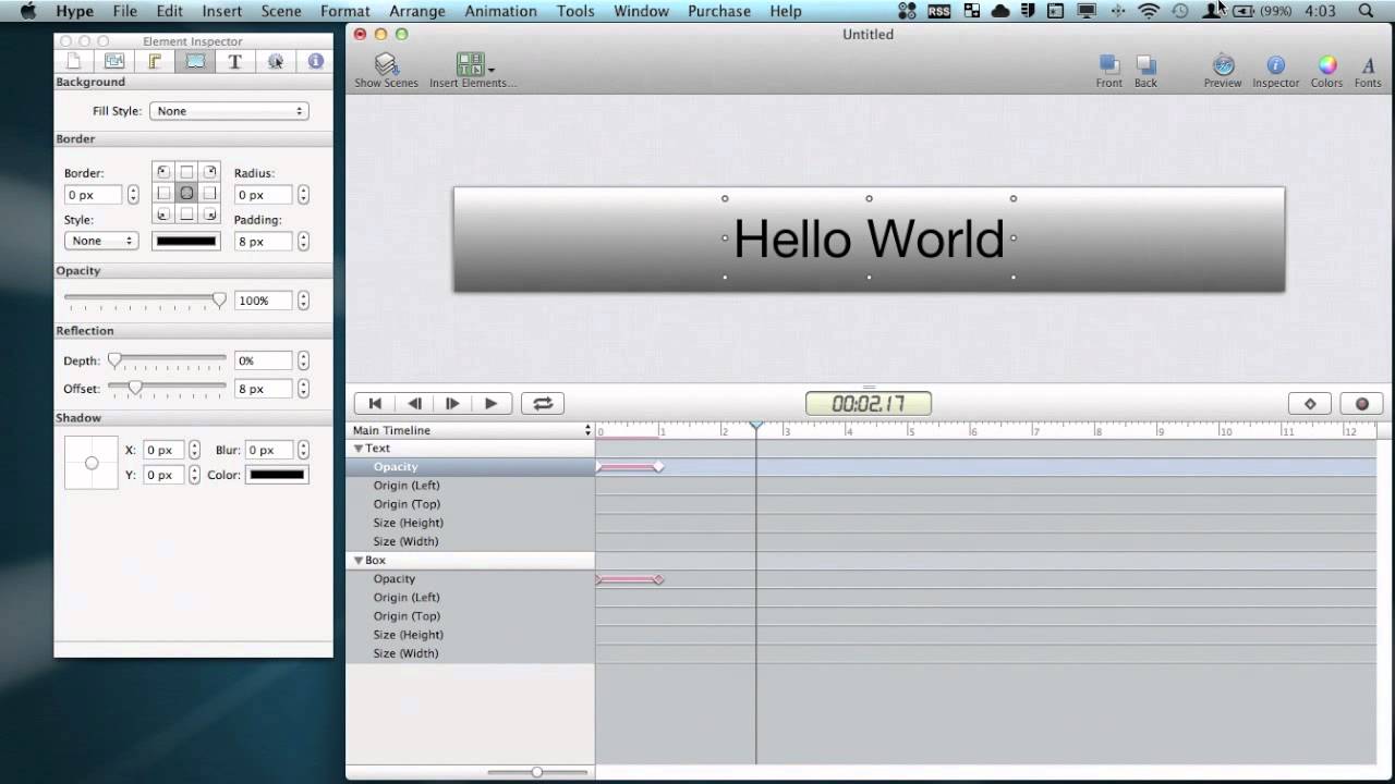 How to Make HTML5 Animations (Hype)