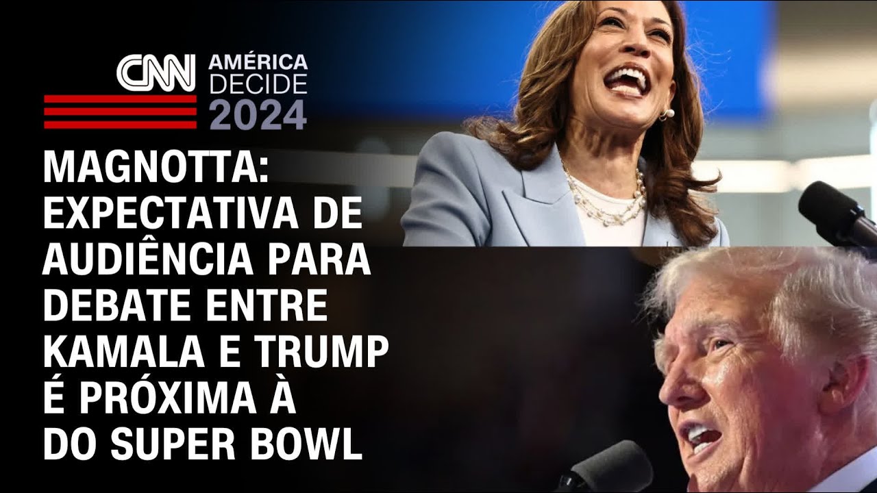 Análise: Expectativa de audiência para debate entre Kamala e Trump é ...