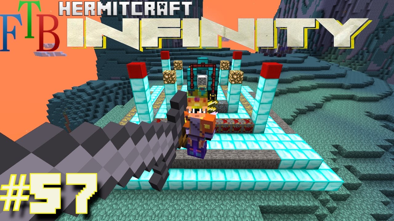 Minecraft Mods - FTB Infinity Ep. 57 - Server Tour !!! ( HermitCraft Modded Minecraft )