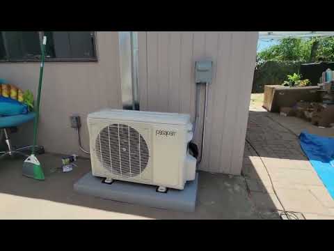 12,000 BTU WiFi Mini Split AC & Heating System