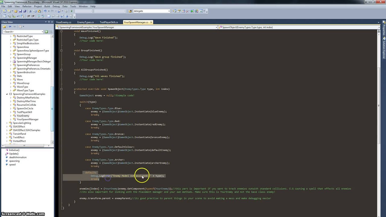 Advanced Spawn Manager: Quick Start Considerations