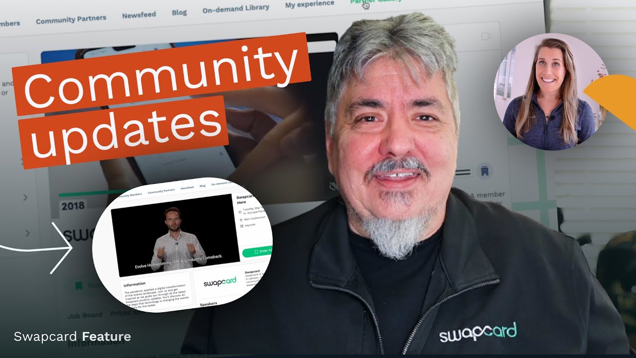 Swapcard Features ⚙️ Community Updates