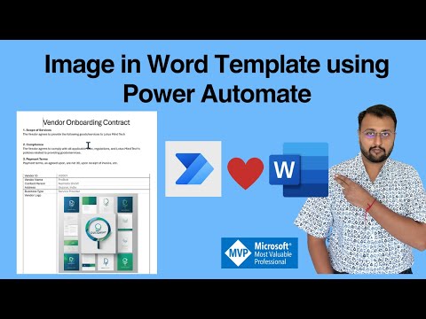 Populate Word Template with Images using Power Automate