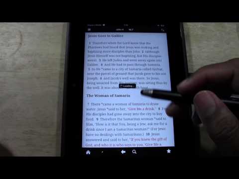 Kindle Fire HD: The Best Bible App | H2TechVideos