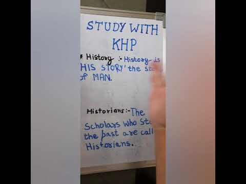 😇👍meaning of History & Historians😇👍