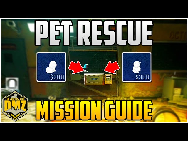 How to easily complete the 'Pet Rescue' mission in Warzone 2's DMZ