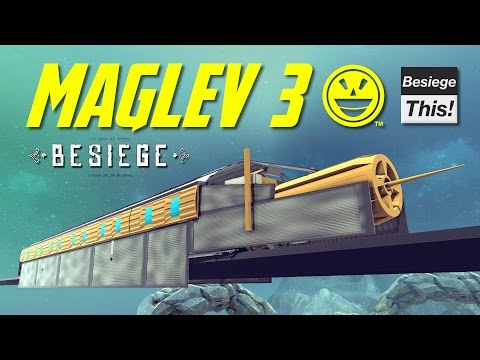 Steam Community :: Video :: Maglev Train #3 | Besiege Train Series #12