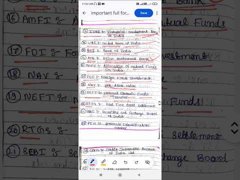 Some important full forms used in banking sector part 8 #sebi #rtgs #pin #neft #stock #fdi #mfai