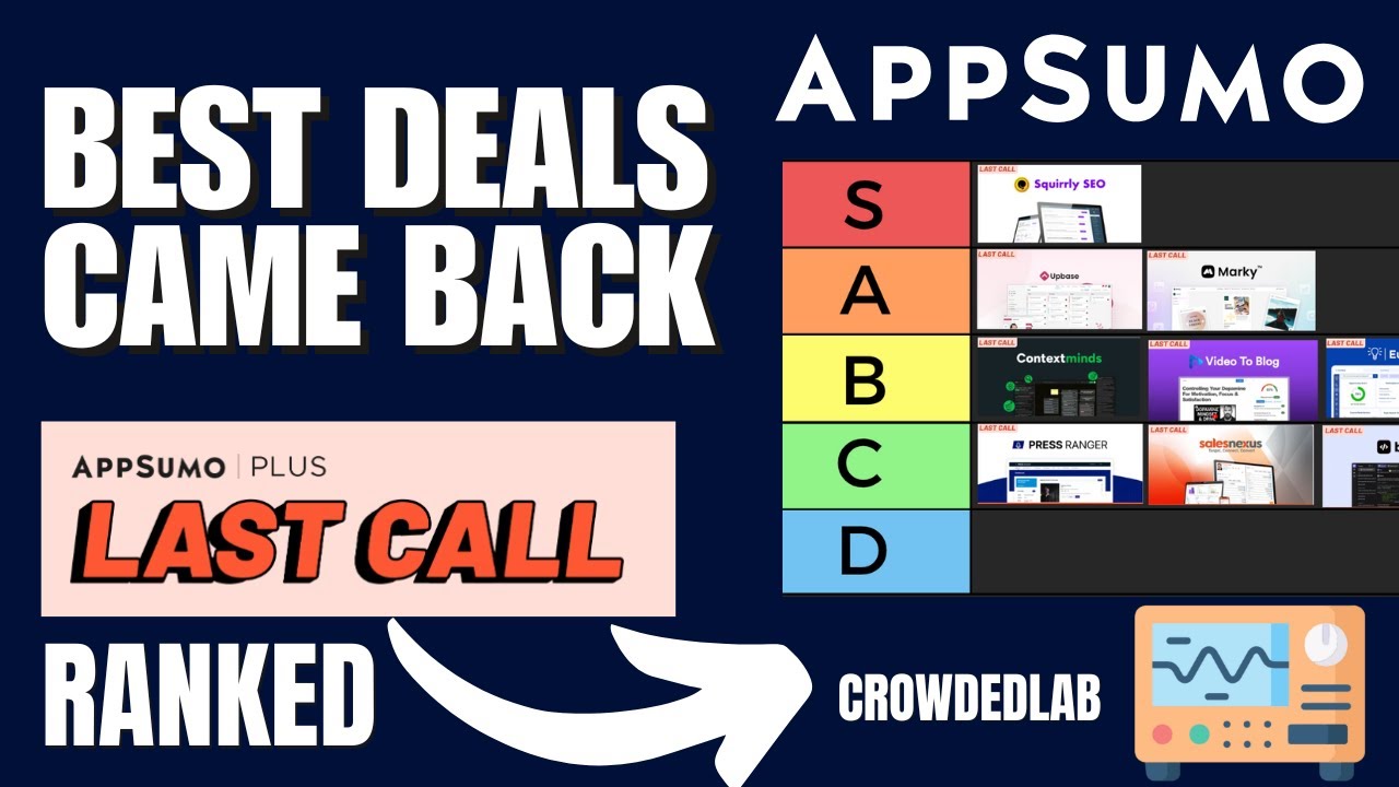 Last Chance to Save Big: Ranking the Latest AppSumo Deals | Galaxy.ai