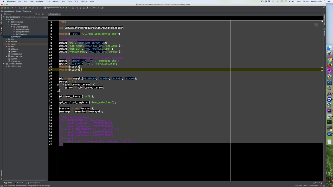 PhpStorm path X include expression is not resolved