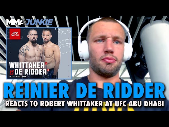 Robert Whittaker: Robert Whittaker warned of nastier submission than ...
