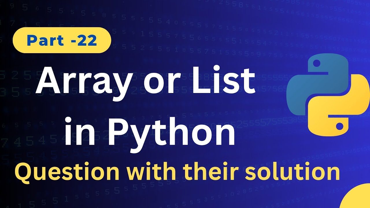 Python Arrays Explained | Full Tutorial with Methods & Examples for Beginners