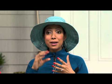 San DiegoHat Co UPF-50 Lightweight Collapsible Hat w/Wire in Brim on QVC