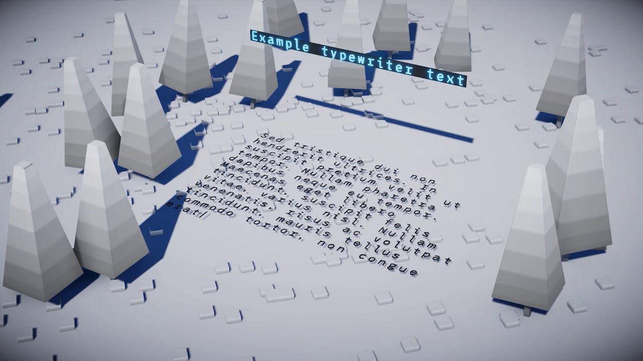 3D Typewrite effect - Modular 3D Text - Unity Asset