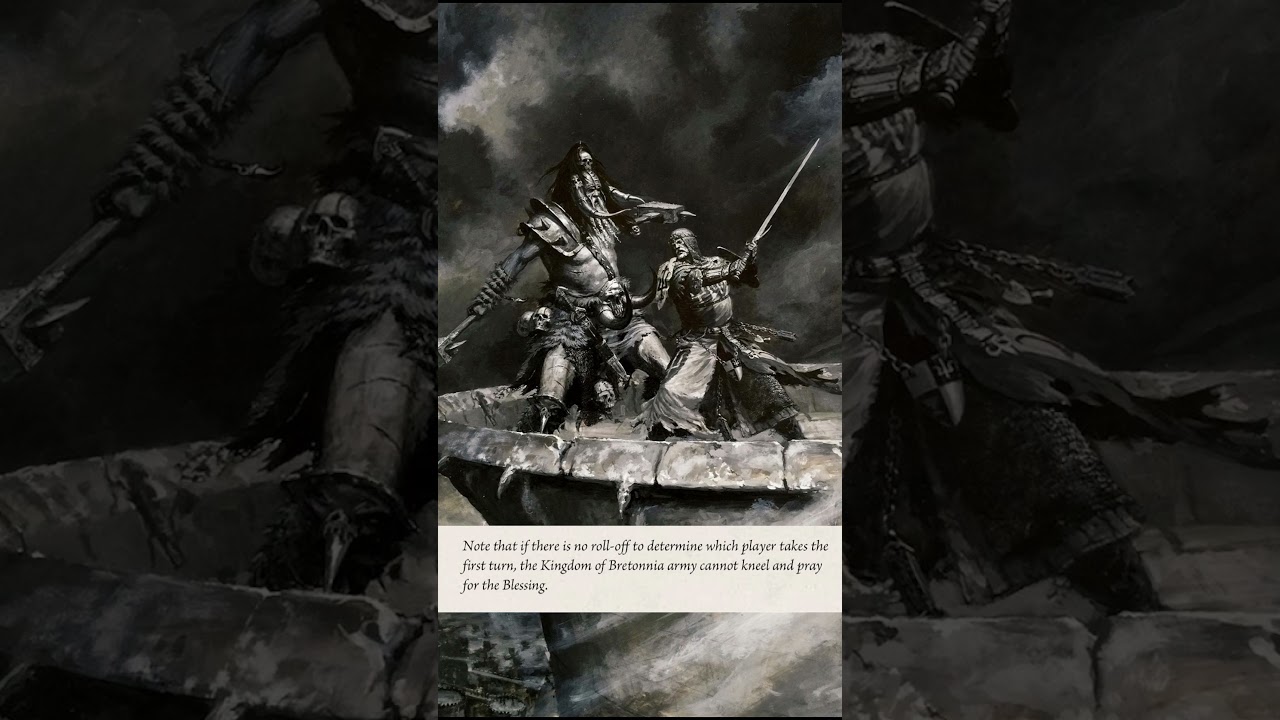 Warriors Duel Vs Brettonians #theoldworld #WarriorsofChaos #Bretonnia  #AdWIP #WarhammerCommunity